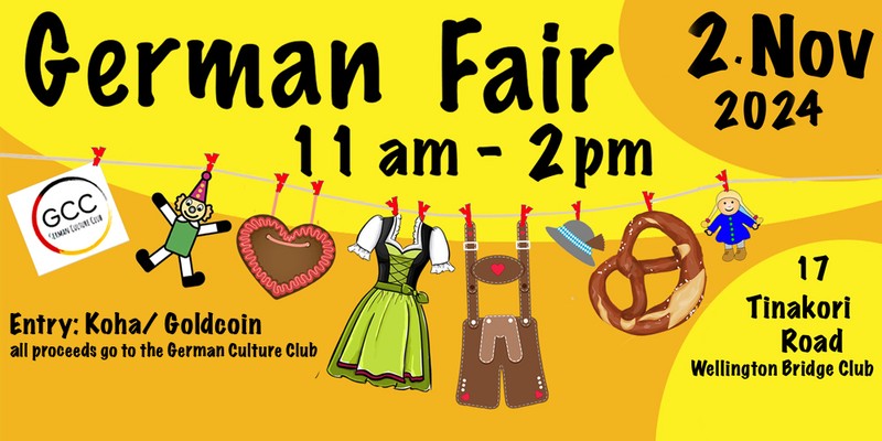 German Culture Club: German Fair & Deutsche Party – Goethe Society ...